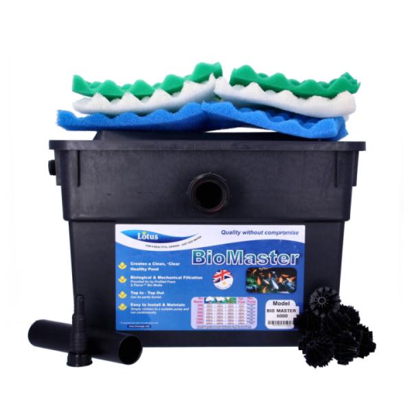 Lotus Bio Master Pond Filter 6000 : Pondkeeper - the leading UK pond ...