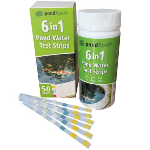 PondXpert Pond Test Kit 6 In 1 (50 Strips) : Pondkeeper - the leading ...